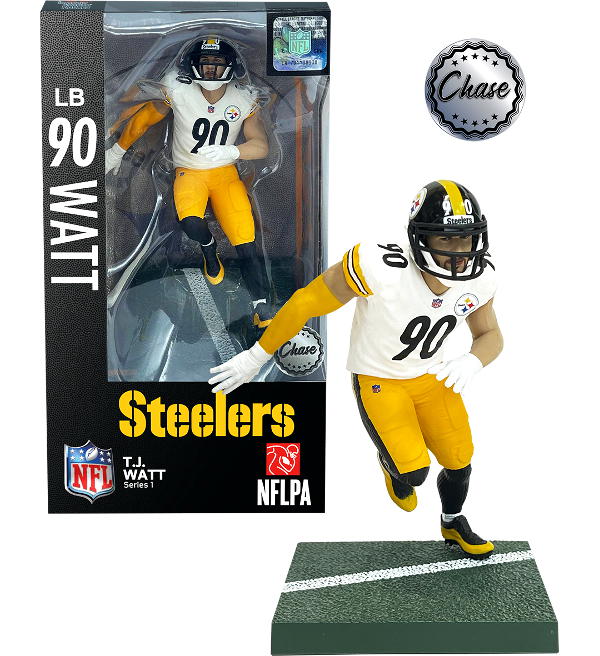 Imports Dragon NFL Series 1 - T.J. Watt (Pittsburgh Steelers) CHASE ...