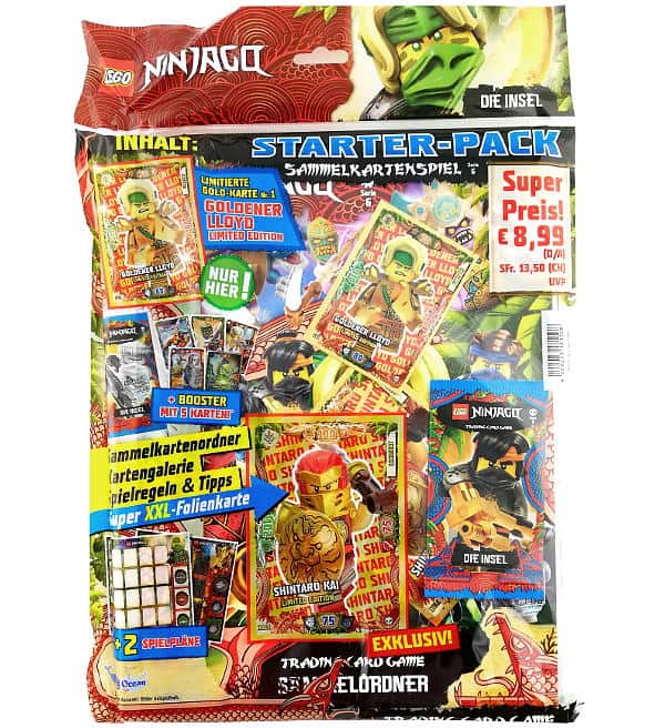 Lego Ninjago Serie 6 Trading Cards - Starter Pack, Stickerpoint