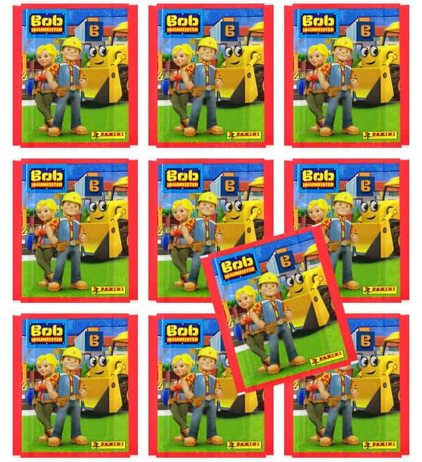 Panini Bob The Builder Stickers - 10 Packets, Stickerpoint
