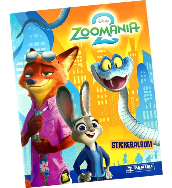 Panini Disney Zootopia 2 Stickers - German Album, Stickerpoint