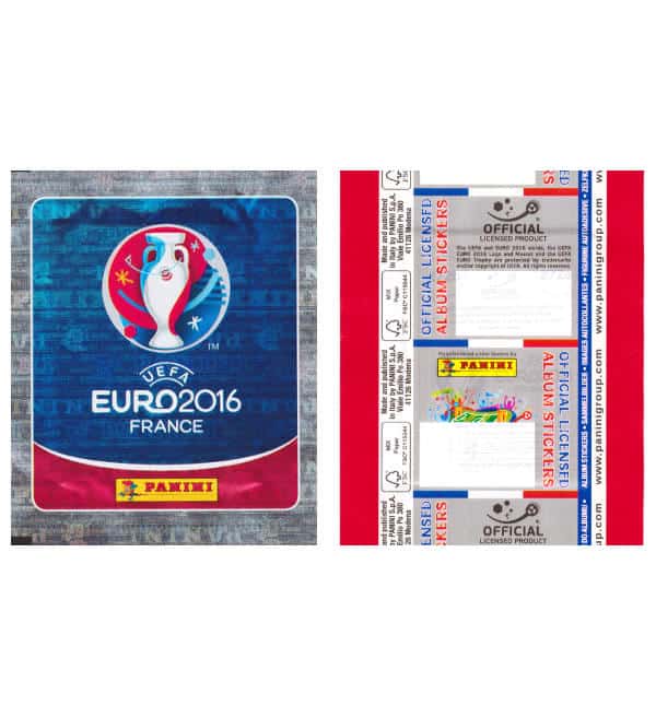 Panini EURO 2016 Sticker Packet Czech Republic Slovakia, Stickerpoint