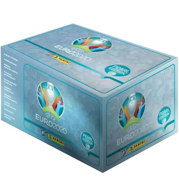 Panini EURO 2020 Pearl Edition Stickers - Box with 100 Packets ...