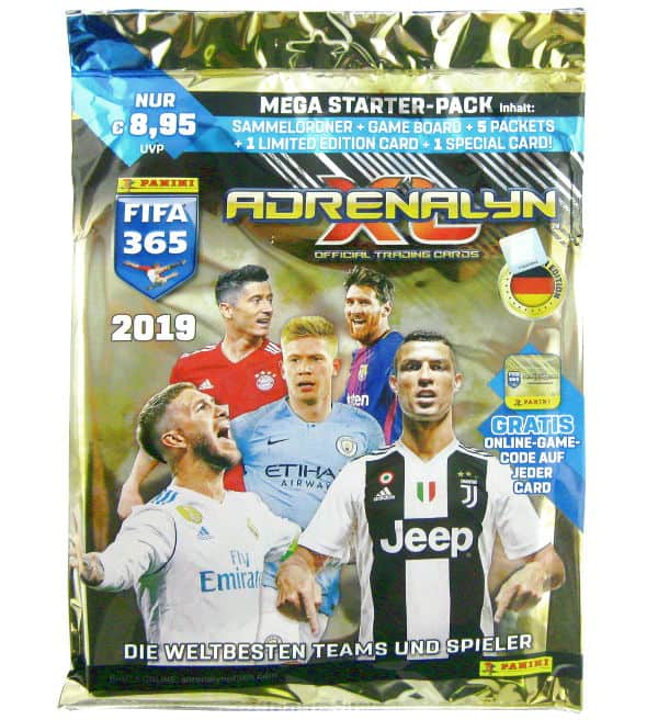 Panini FIFA 365 2019 Adrenalyn XL Starter Pack, Stickerpoint Panini FIFA 365 2019 Adrenalyn XL Starter Pack, Stickerpoint