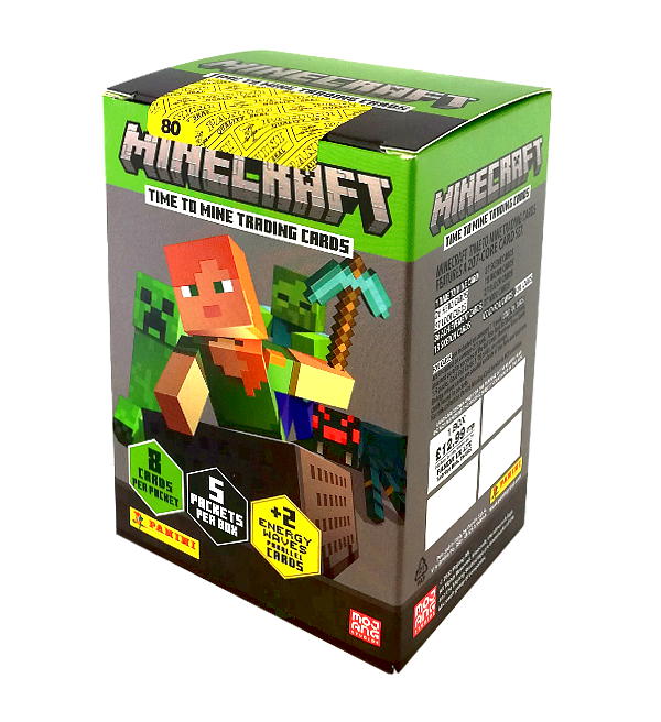Panini Minecraft 2 Time To Mine Trading Cards - Blaster Box, Stickerpoint