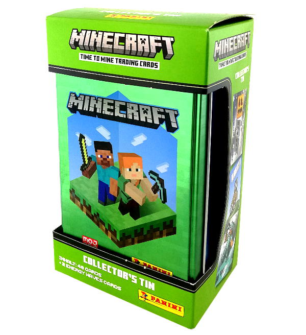 Panini Minecraft 2 Time To Mine Trading Cards - Classic Tin, Stickerpoint