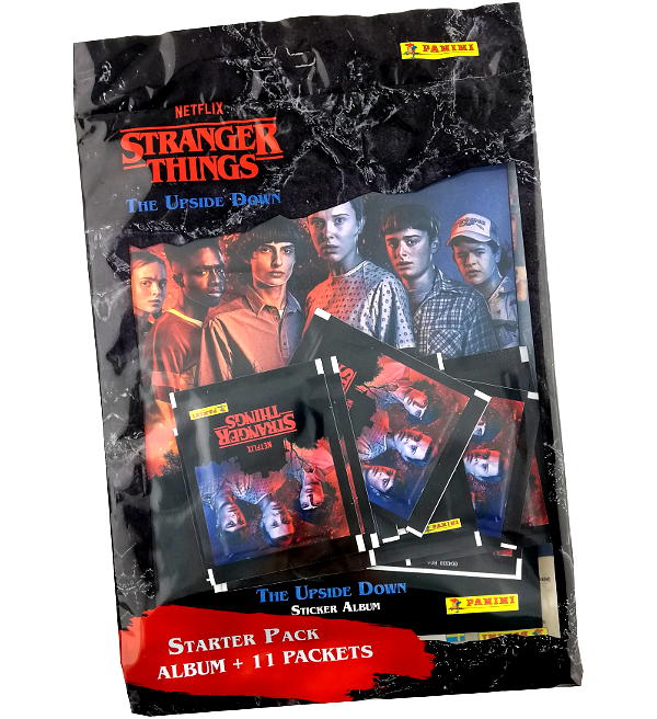 Panini Stranger Things Stickers 2022 - Starter Pack - Album + 11 ...