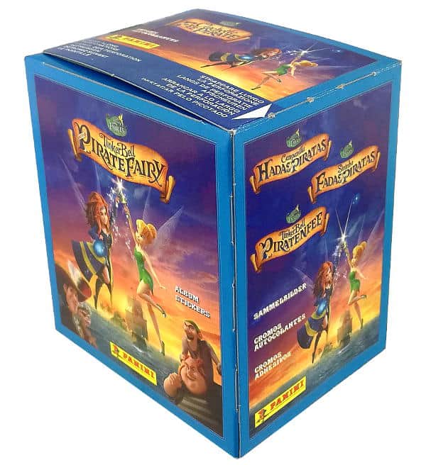 Panini Tinkerbell and the Pirate Fairy Stickers - Box With 50 Packets ...