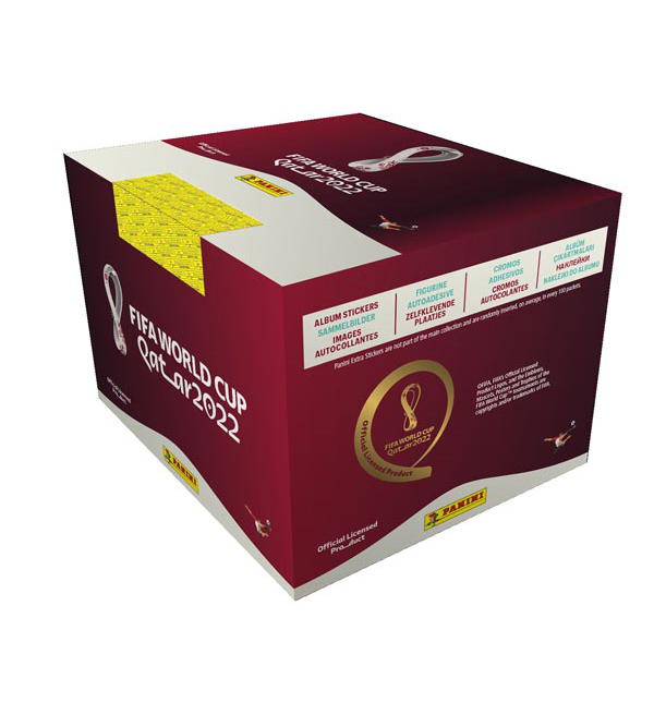 Panini World Cup 2022 Qatar Stickers Box With 100 Packets Stickerpoint