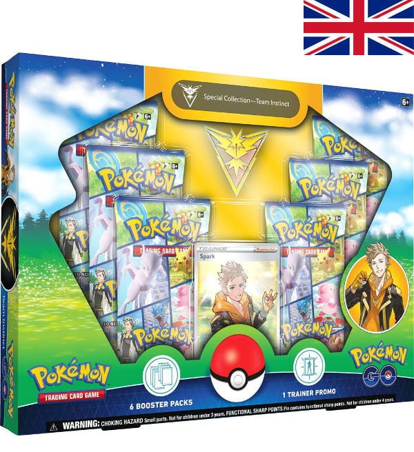 Pokemon GO - Special Collection Team Instinct - ENGLISH, Stickerpoint