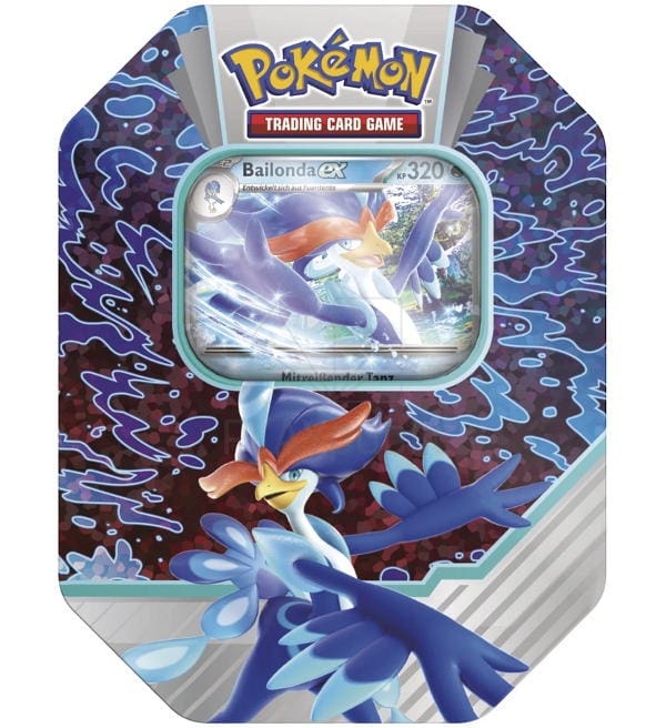 Pokemon Bailonda EX Tin Box 2023 (DE), Stickerpoint
