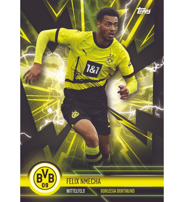 Topps Borussia Dortmund Official Fan Set 2023/24 - Box With 28 Cards ...
