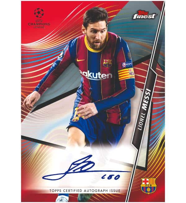 Topps Finest UEFA Champions League 2020/21 - Master Box, Stickerpoint