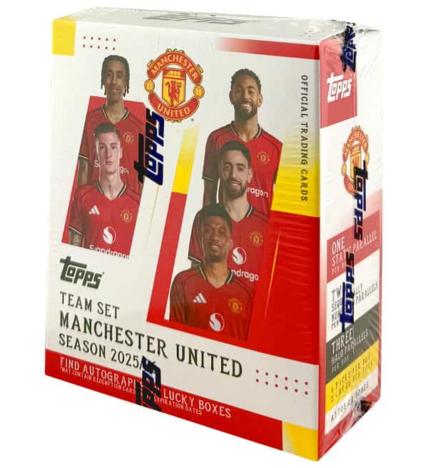 Topps Manchester United Team Set 2025/26 - Sealed Box, Stickerpoint