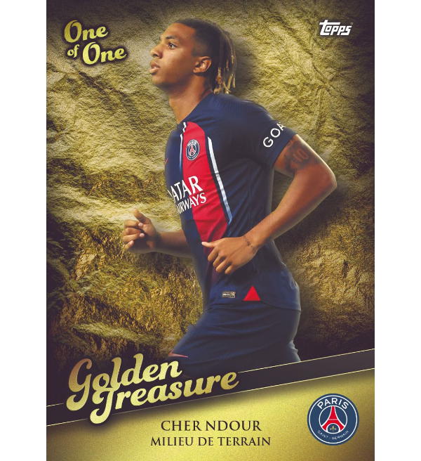 Topps Paris Saint-Germain Official Fan Set 2023/24 - Box With 28 Cards ...