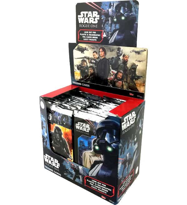 Topps Star Wars Rogue One Trading Cards - Box With 36 packets, Stickerpoint