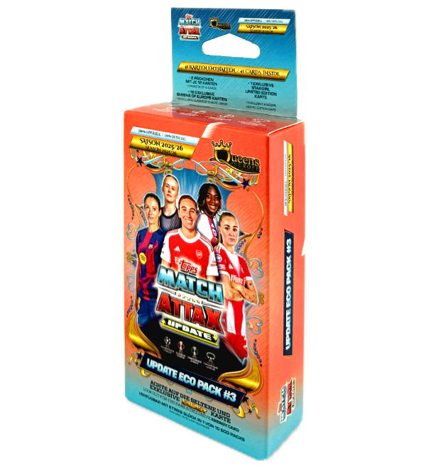 Topps UCC Champions League Match Attax 2025/26 - Update Eco Pack 3 ...