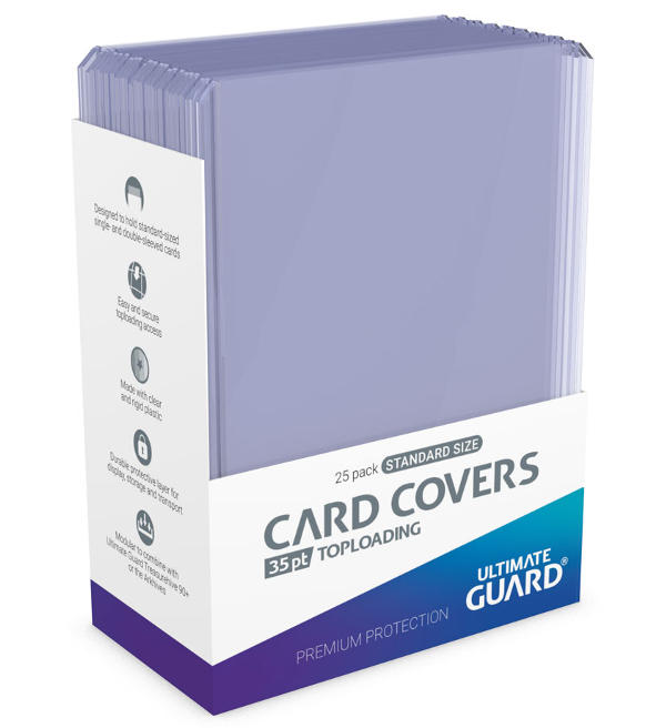 Ultimate Guard Toploader Standard Size 35PT Transparent - 25 Pcs ...