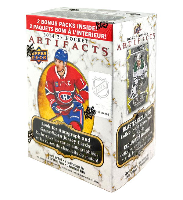 Upper Deck NHL 2024-25 Hockey - ARTIFACTS - Blaster Box, Stickerpoint