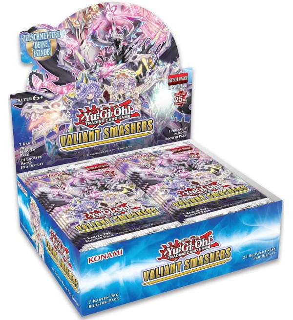 Yu-Gi-Oh! Valiant Smashers - Box with 24 Boosters, Stickerpoint
